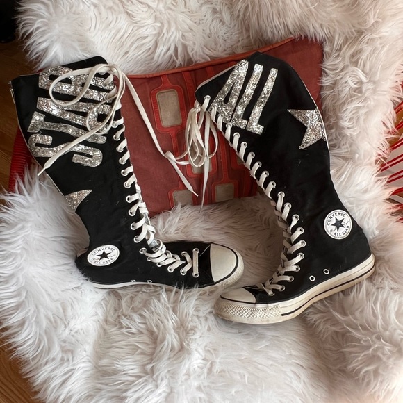Converse | Shoes | Converse All Star Chuck Taylor Rare Knee High ...